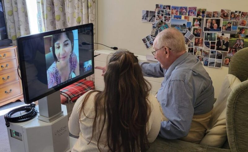 Brand new interactive screens added to our home | Austenwood Care Home